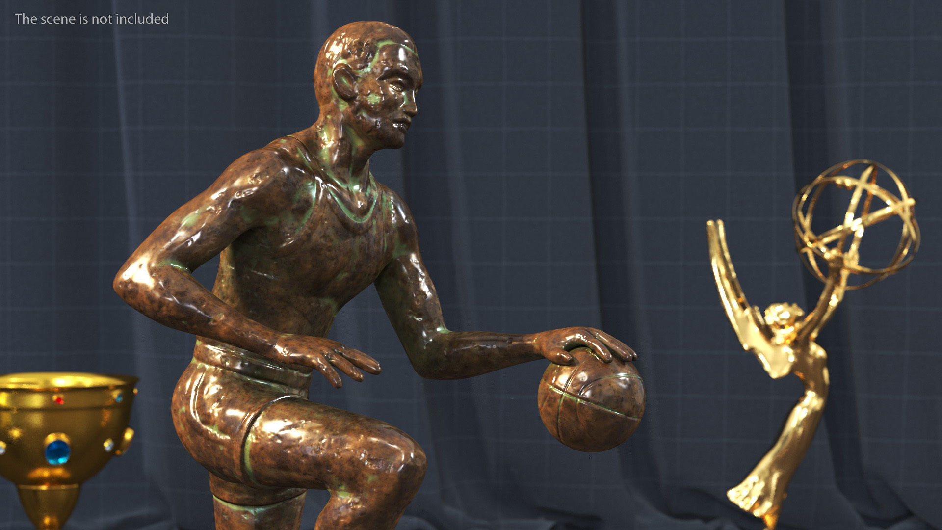 NBA Most Valuable Player Trophy 3D model | CGTrader