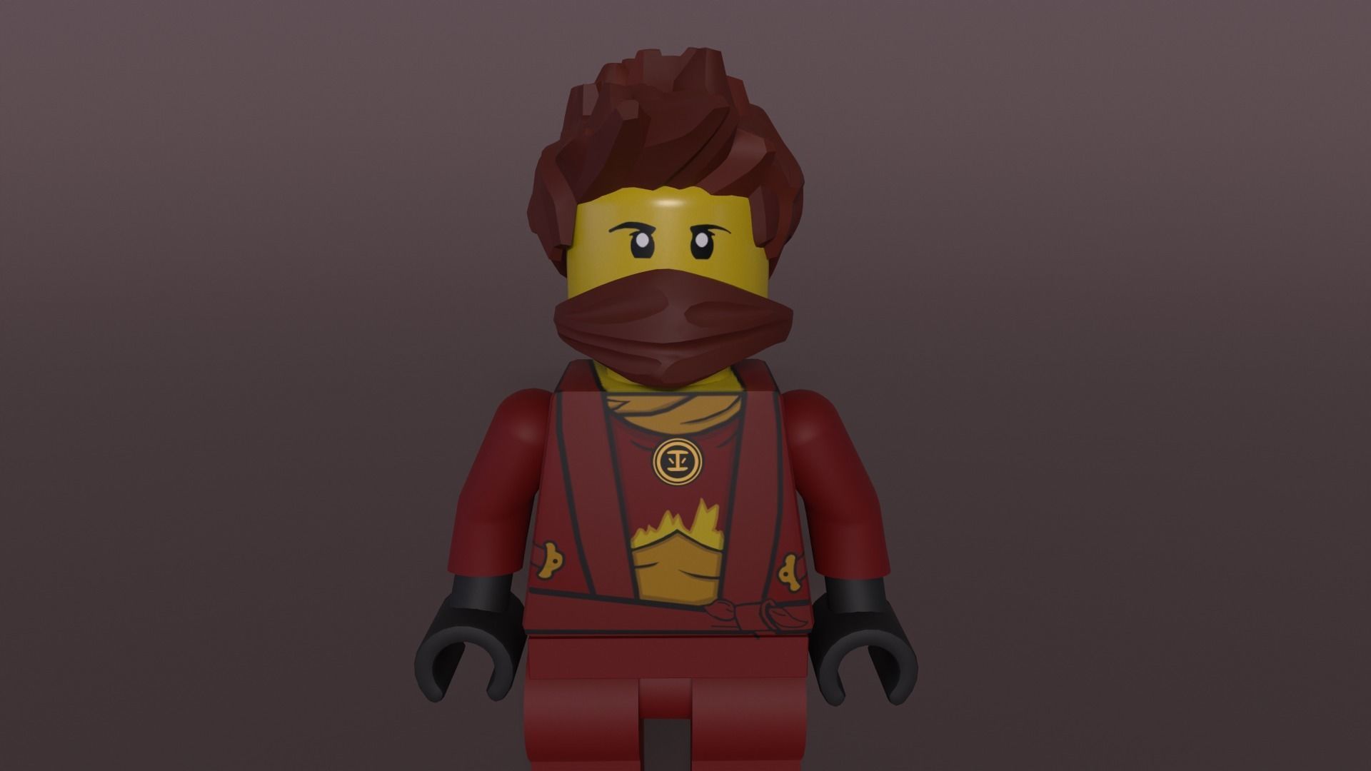 3D model Red Roblox Ninja VR / AR / low-poly | CGTrader