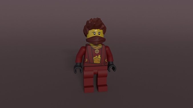 3D model Red Roblox Ninja VR / AR / low-poly | CGTrader