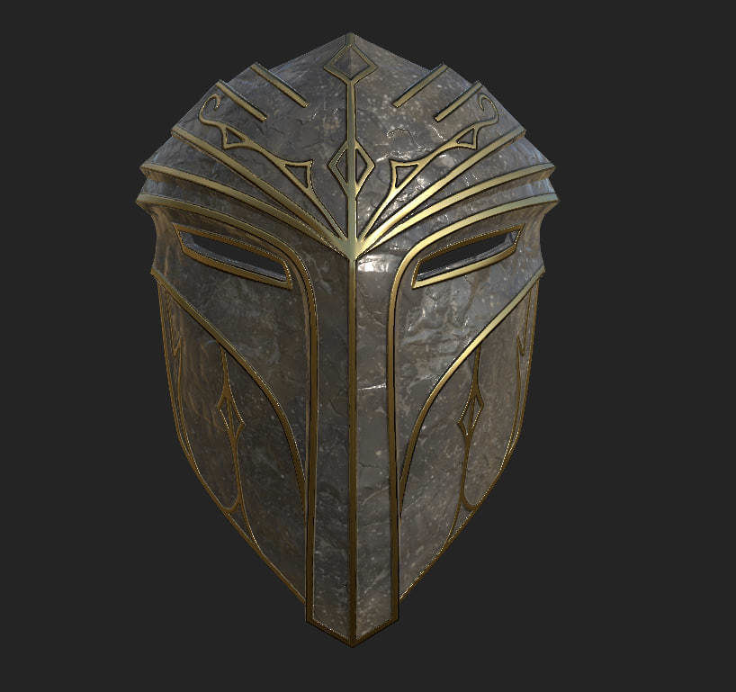 Legendary Mask 3D model 3D printable | CGTrader