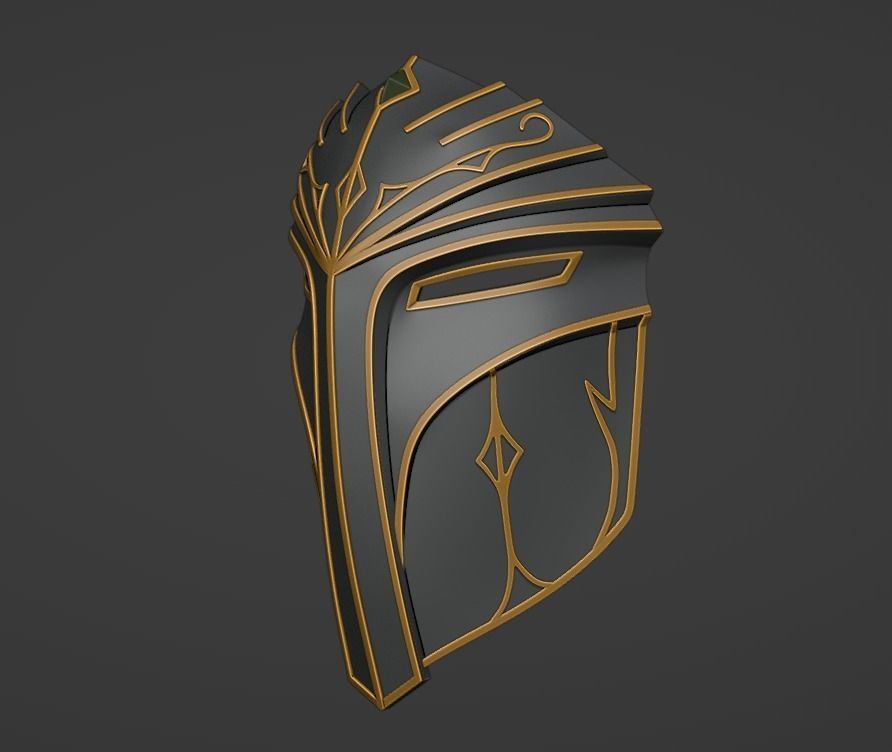 Legendary Mask 3D model 3D printable | CGTrader