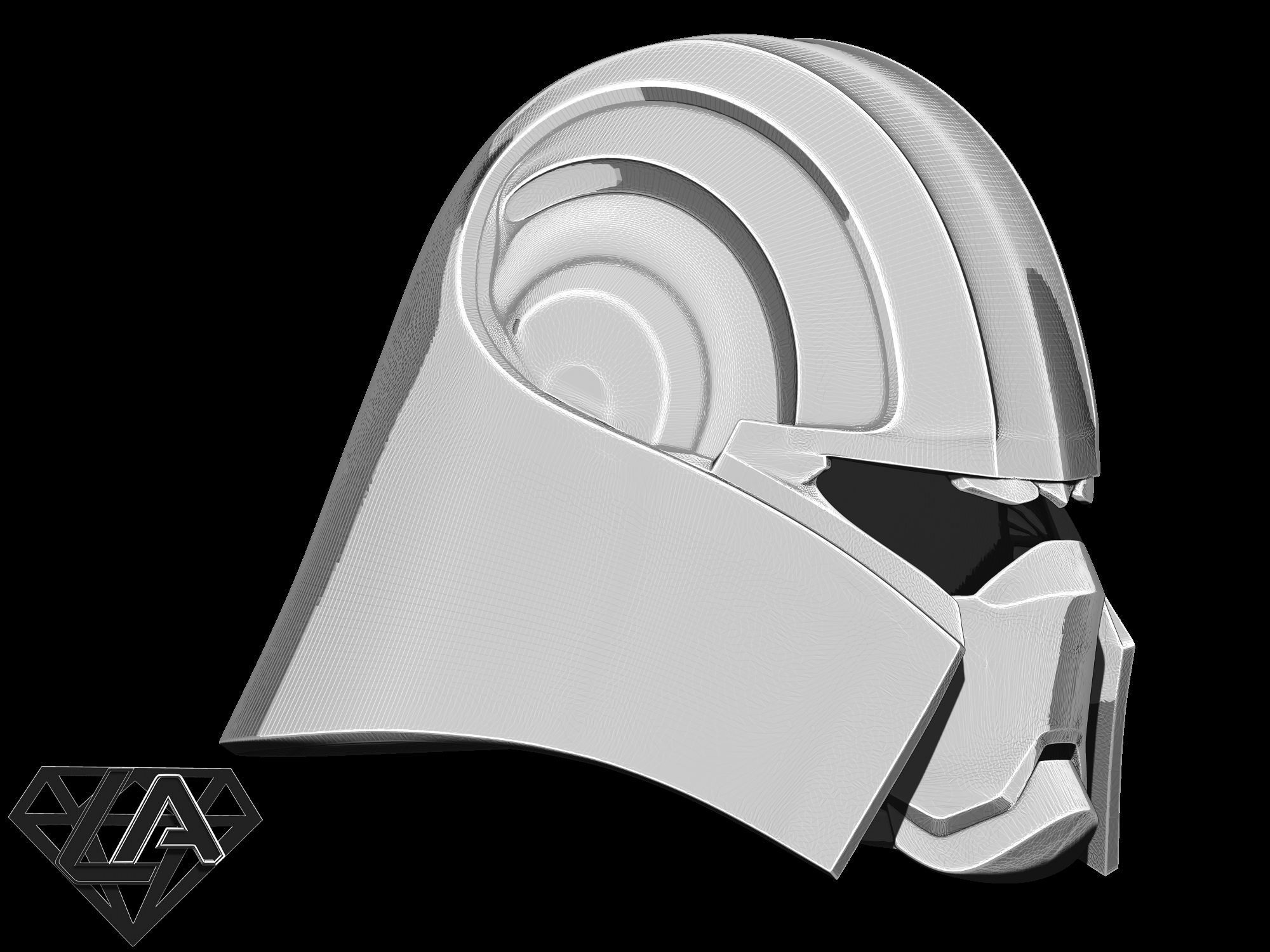 Winter sith helmet 3D model 3D printable | CGTrader