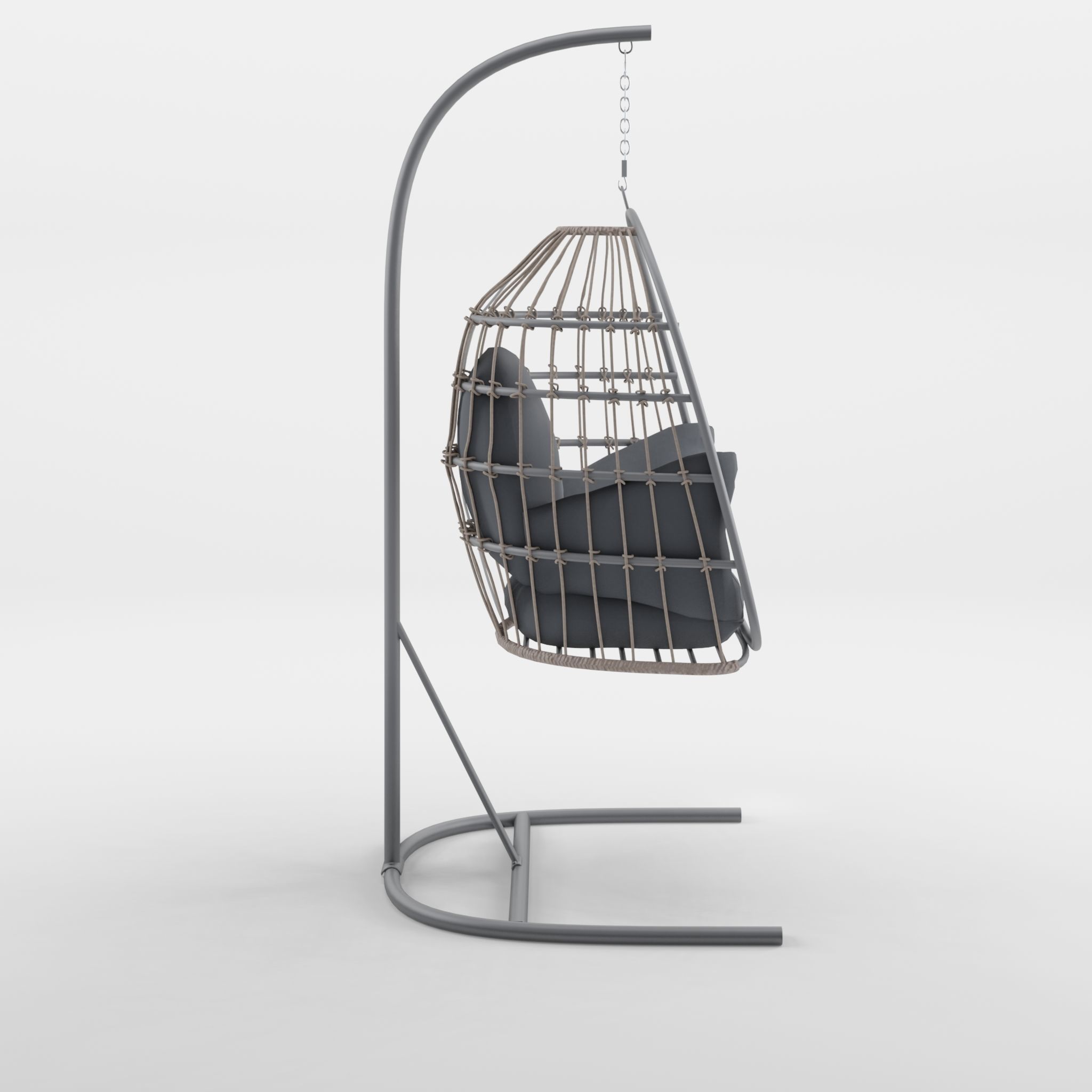 3D model Orlando Hanging Chair 3D Model VR / AR / low-poly | CGTrader