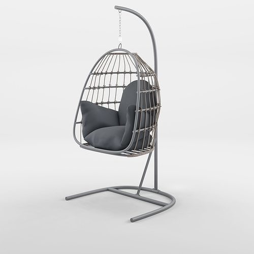 3D model Orlando Hanging Chair 3D Model VR / AR / low-poly | CGTrader