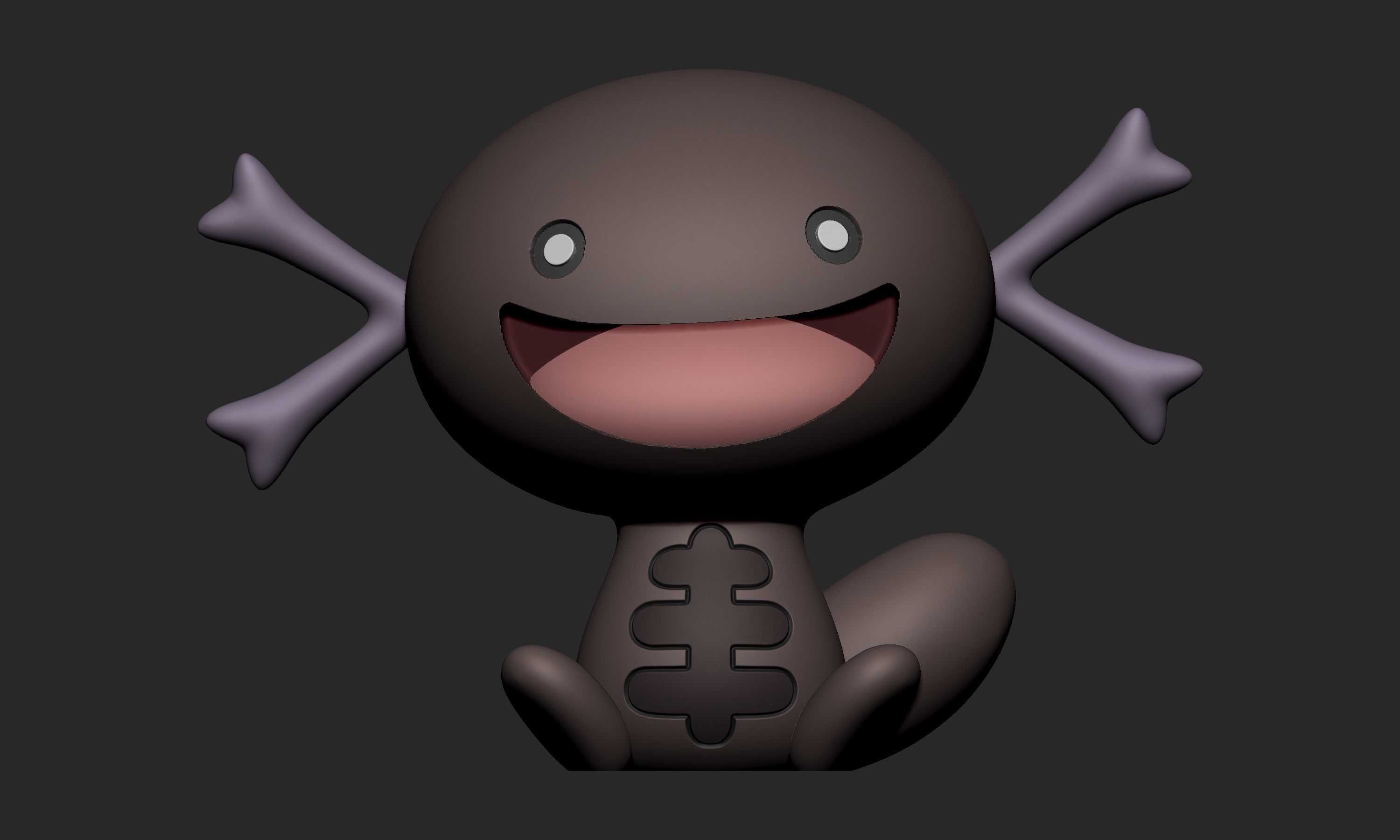 Pokemon - Paldean Wooper with 2 poses 3D model 3D printable | CGTrader