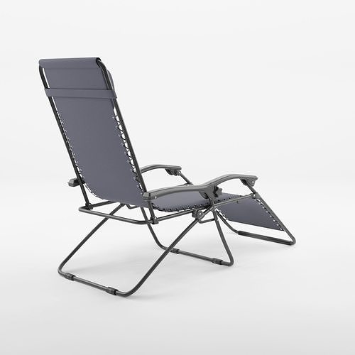 3D model Baden Baden Chair Black 3D Model VR / AR / low-poly | CGTrader