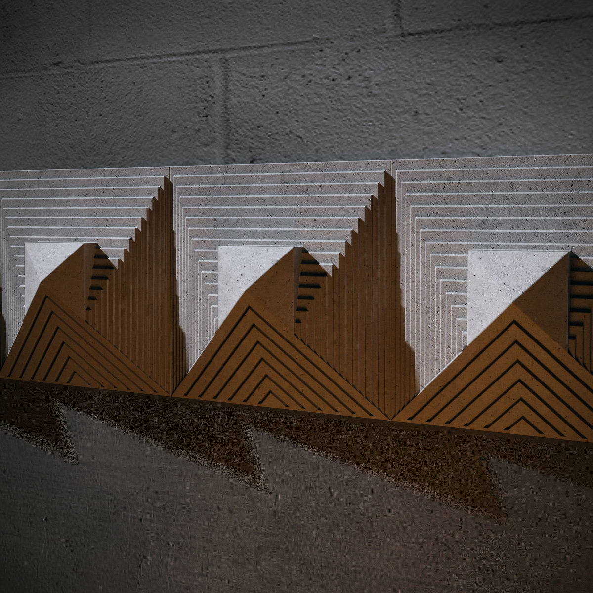 3D model Wall Tile - Blade Runner - Tyrell Corporation VR / AR / low ...