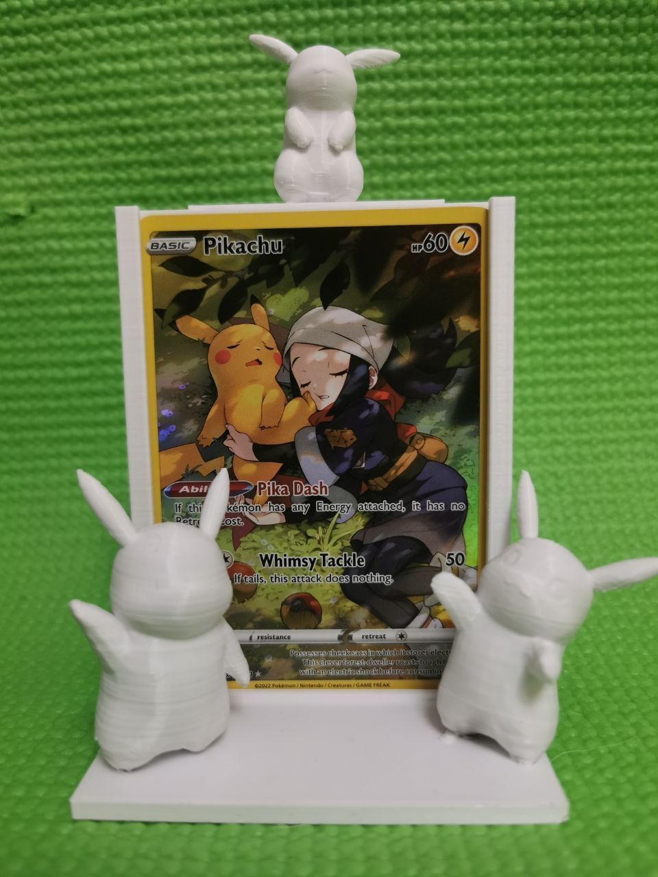 Pikachu TCG frame for card 3D model 3D printable | CGTrader