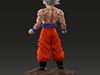 Goku Ultra Instinct 3D model 3D printable | CGTrader