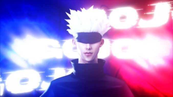 3D model GOJO SATURO -JUJUTSU KAISEN-ANIME- 3D MODEL VR / AR / low-poly ...