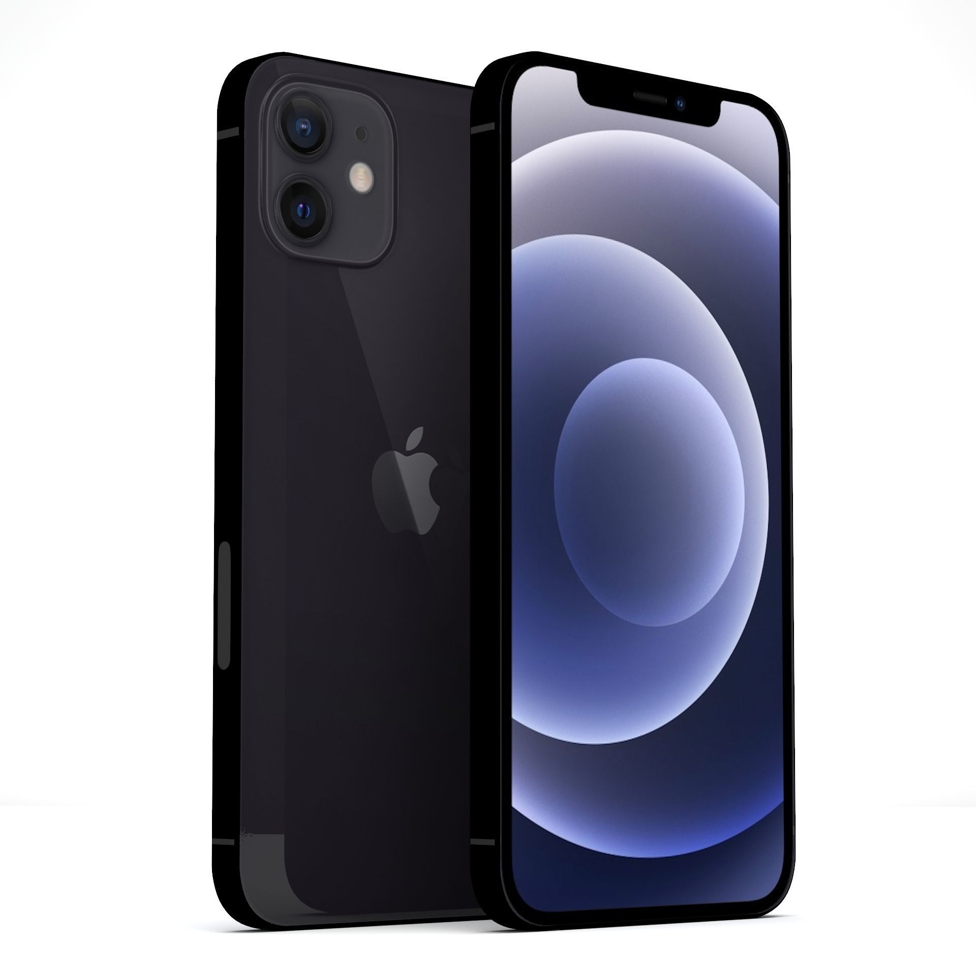 Apple iPhone 12 Black 3D model | CGTrader