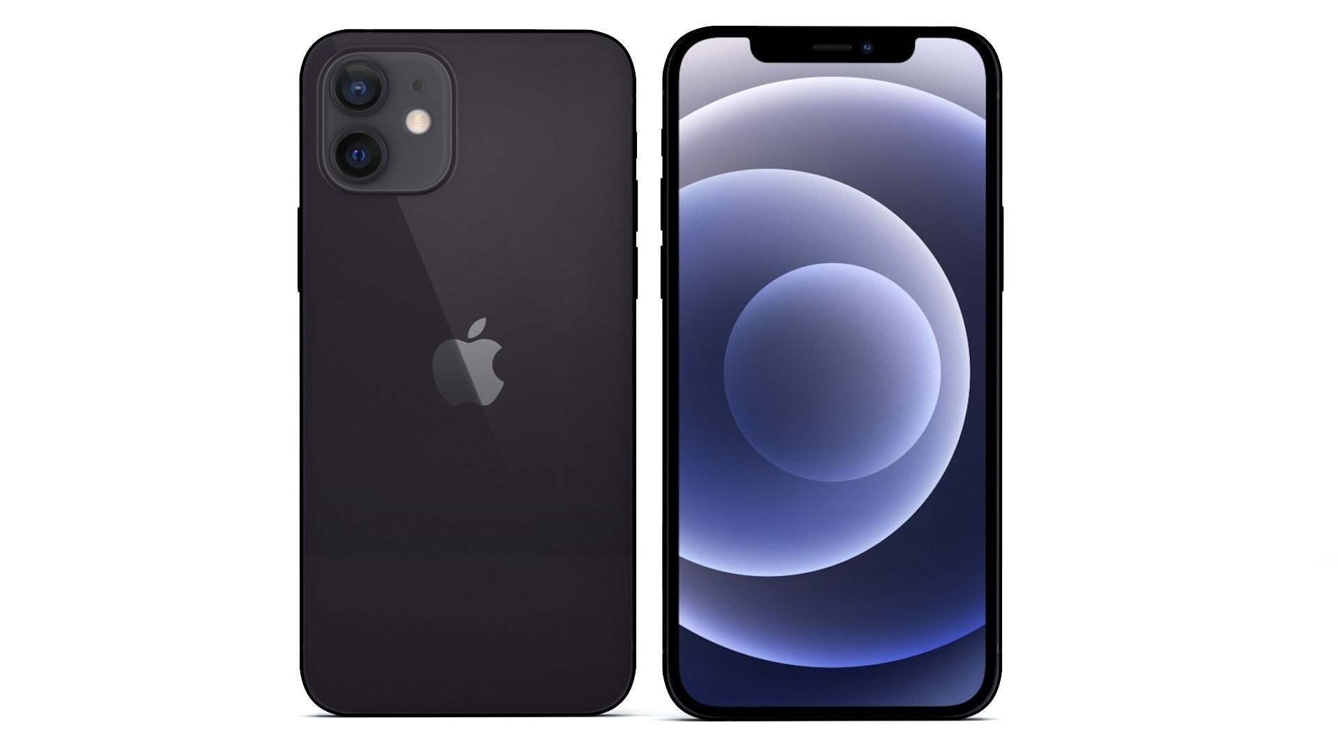Apple iPhone 12 Black 3D model | CGTrader