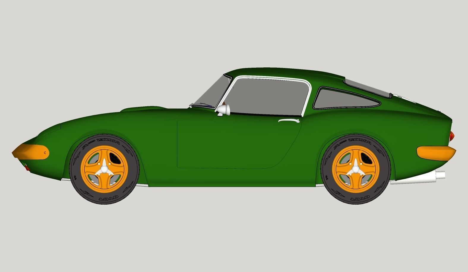 Lotus Elan 1964 Shapecraft High Poly 3D model | CGTrader