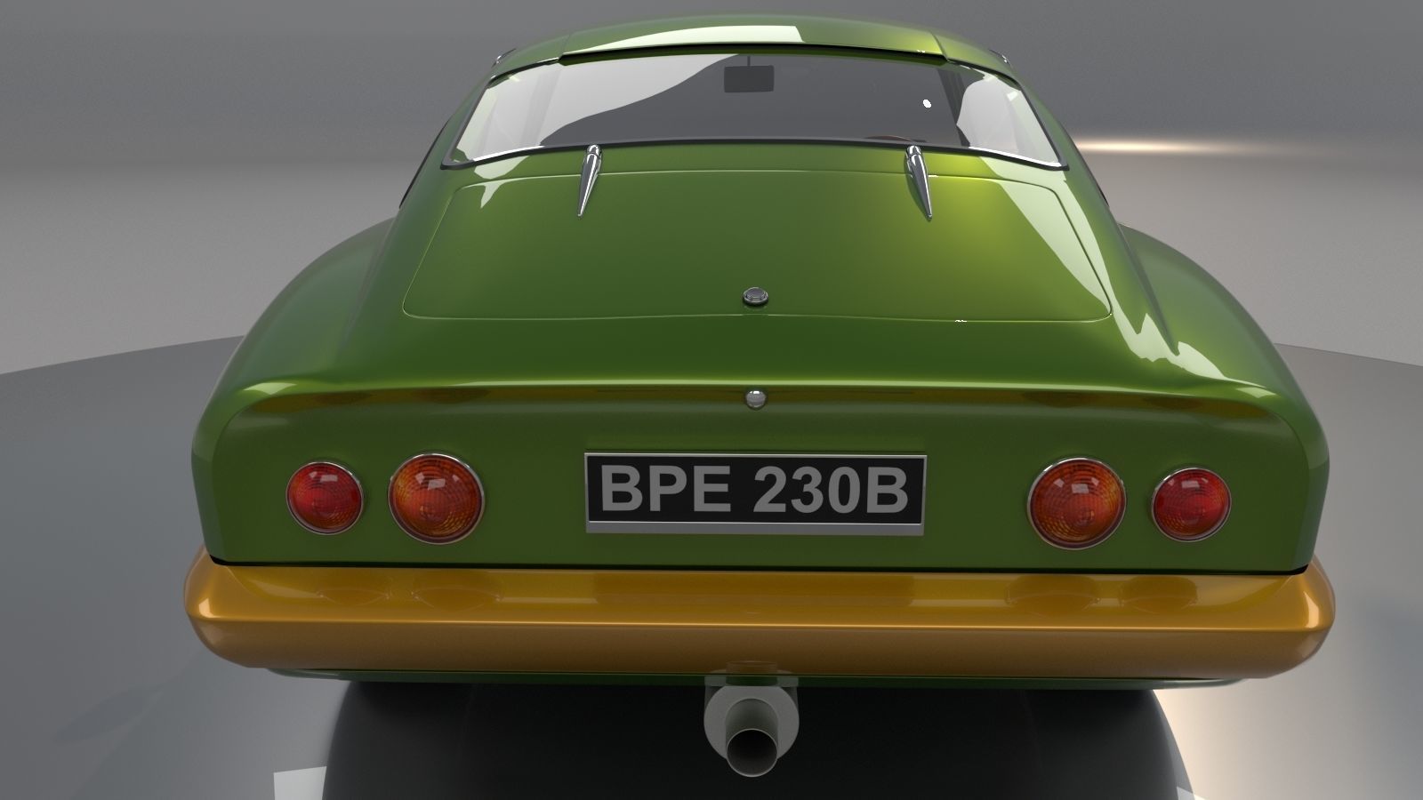 Lotus Elan 1964 Shapecraft High Poly 3D model | CGTrader