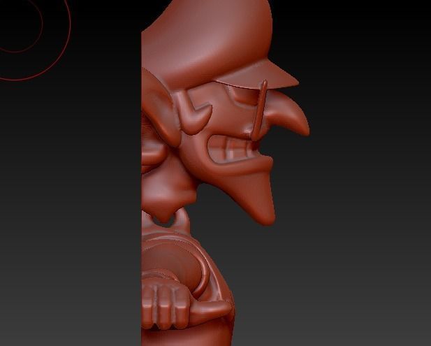 WALUIGI FLEXI 3D model 3D printable | CGTrader
