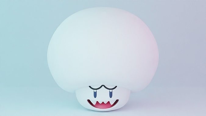 Boo Mushroom Mario 3D model | CGTrader