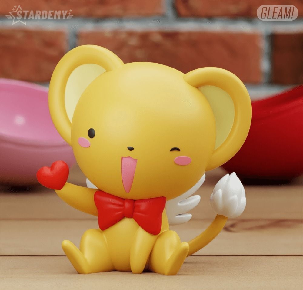 Kero Chan Card Captor Sakura Chibi Print in place 3D model 3D printable ...