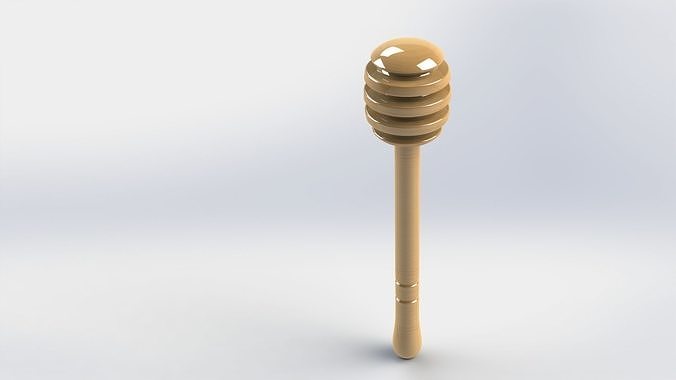 Honey stick 3D model 3D printable | CGTrader