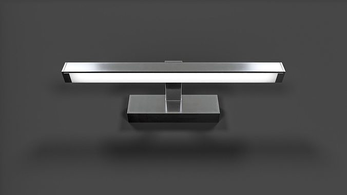 Bathroom Wall Light V02 - High Poly 3D model | CGTrader