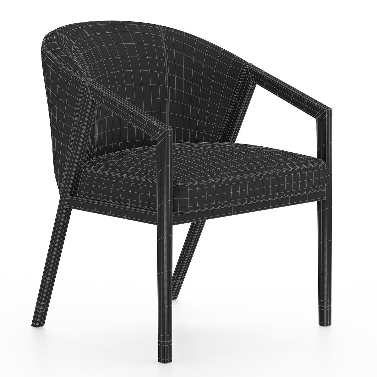 3D model Frato Borneo Dining Chair VR / AR / low-poly | CGTrader