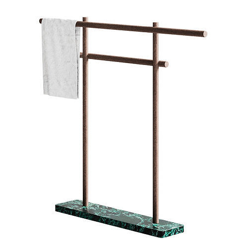 Agape Dot line towel holder 3D model | CGTrader