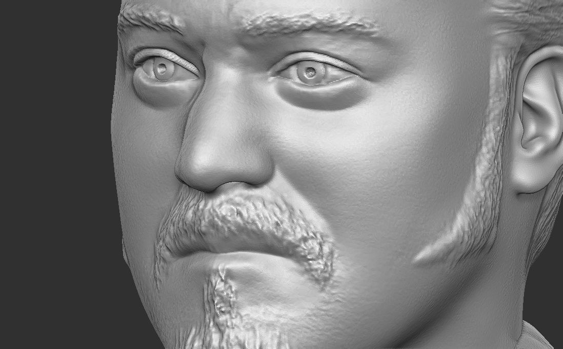 Ricky from Trailer Park Boys bust for 3D printing 3D model 3D printable ...
