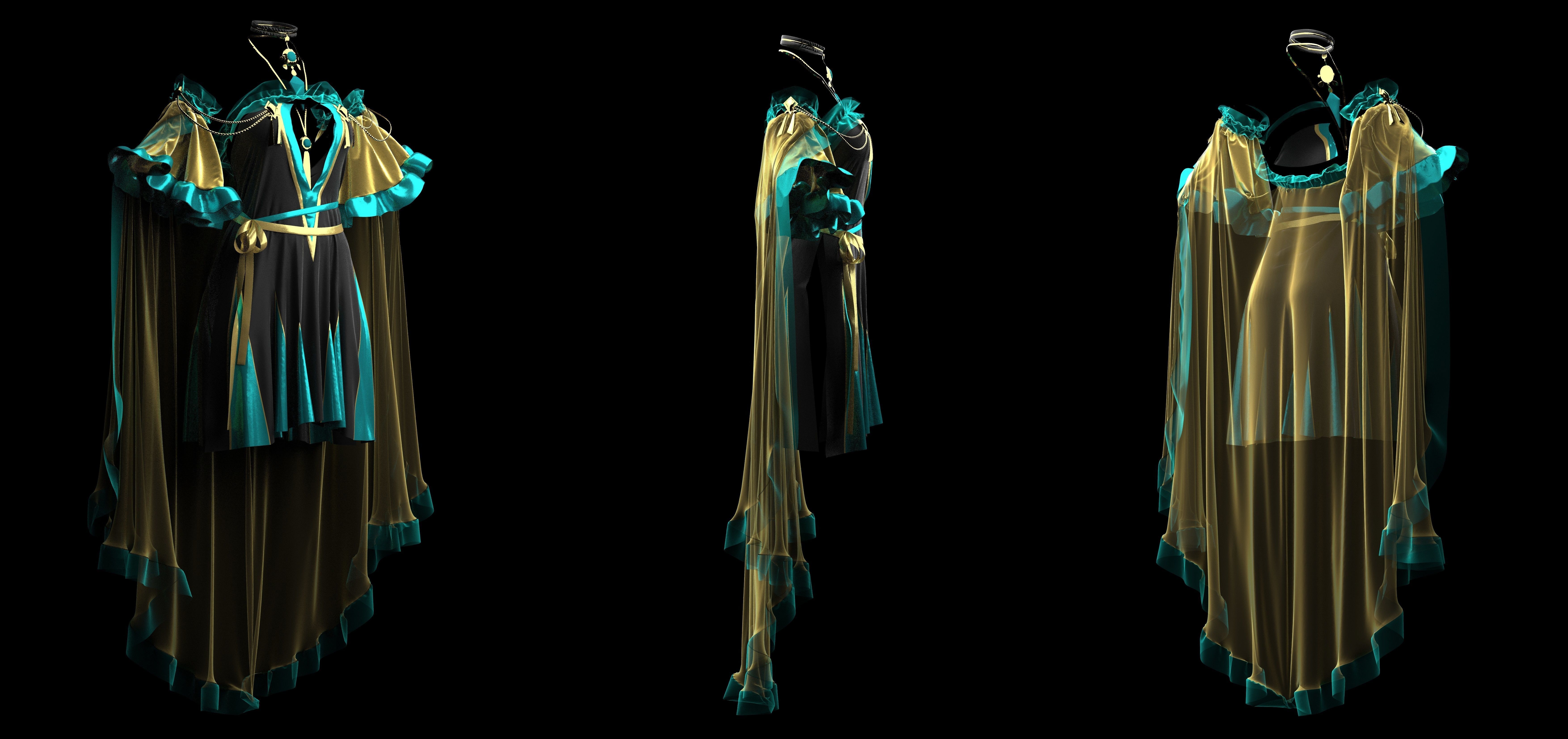 Dress Diva 3D model | CGTrader