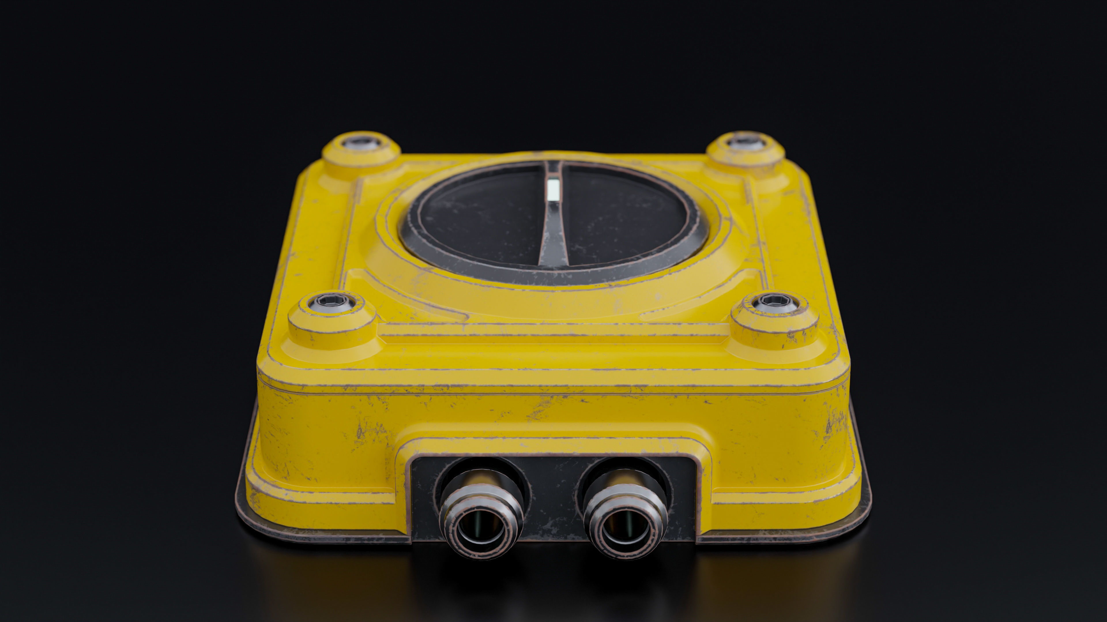 3D model Factory Electrical Switch 11x11x4 VR / AR / low-poly | CGTrader