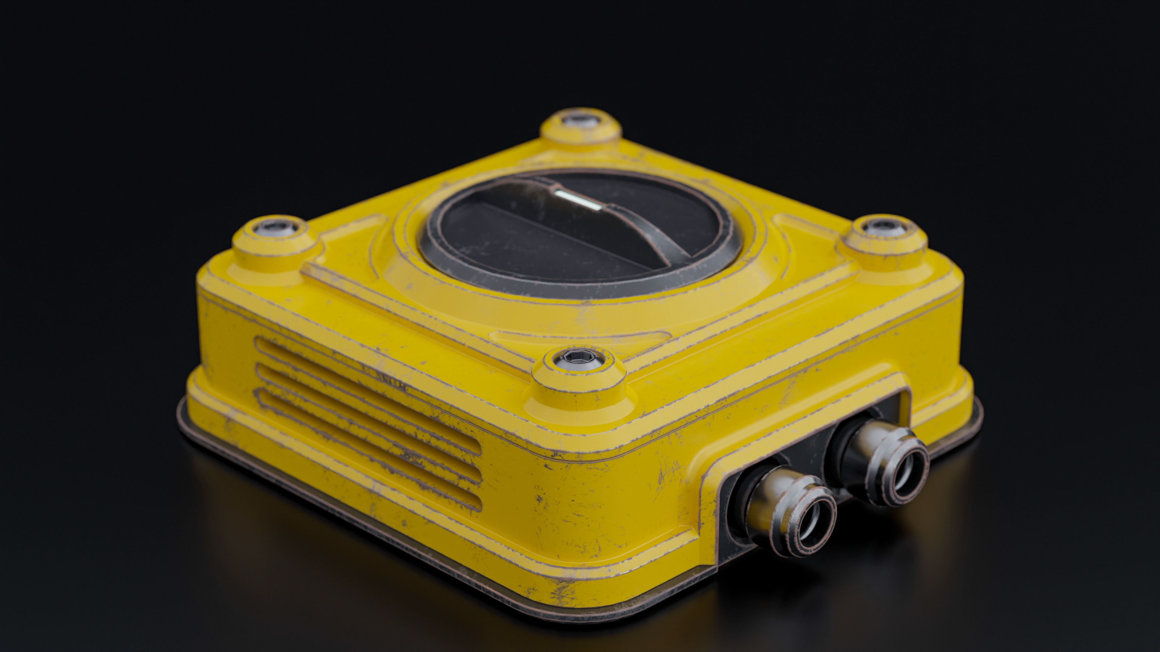 3D model Factory Electrical Switch 11x11x4 VR / AR / low-poly | CGTrader