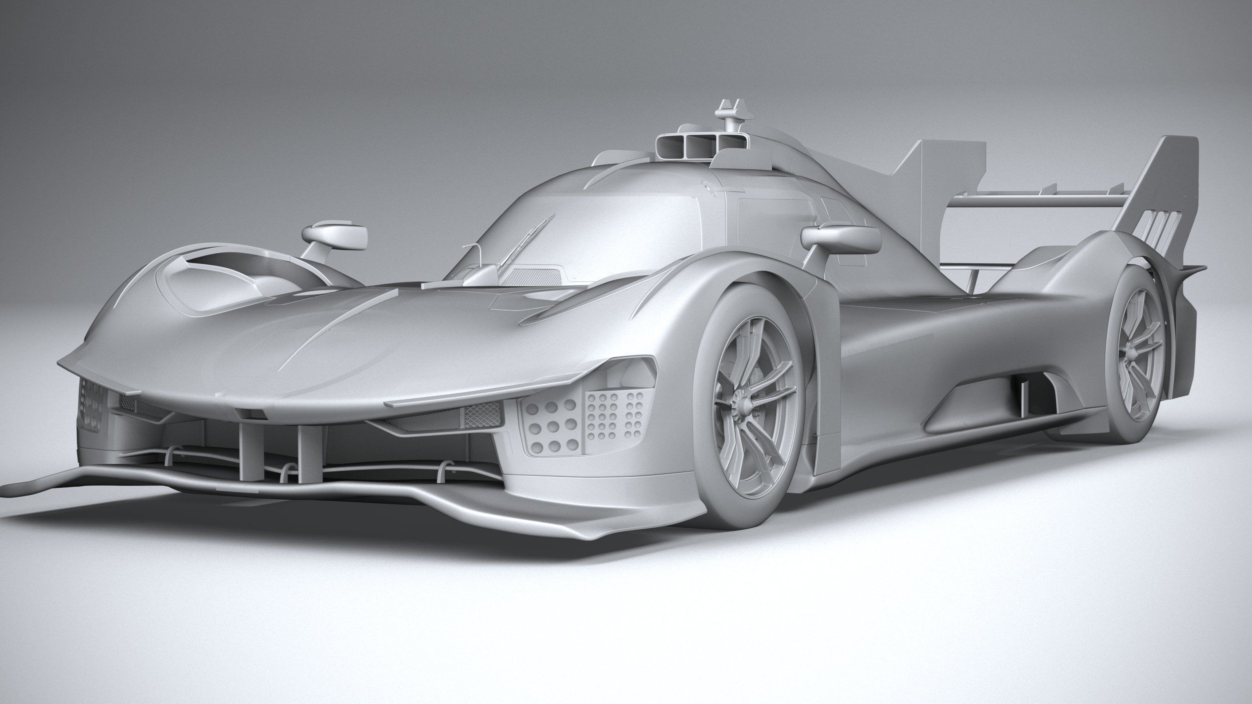 Ferrari 499P Racecar 2023 3D model | CGTrader