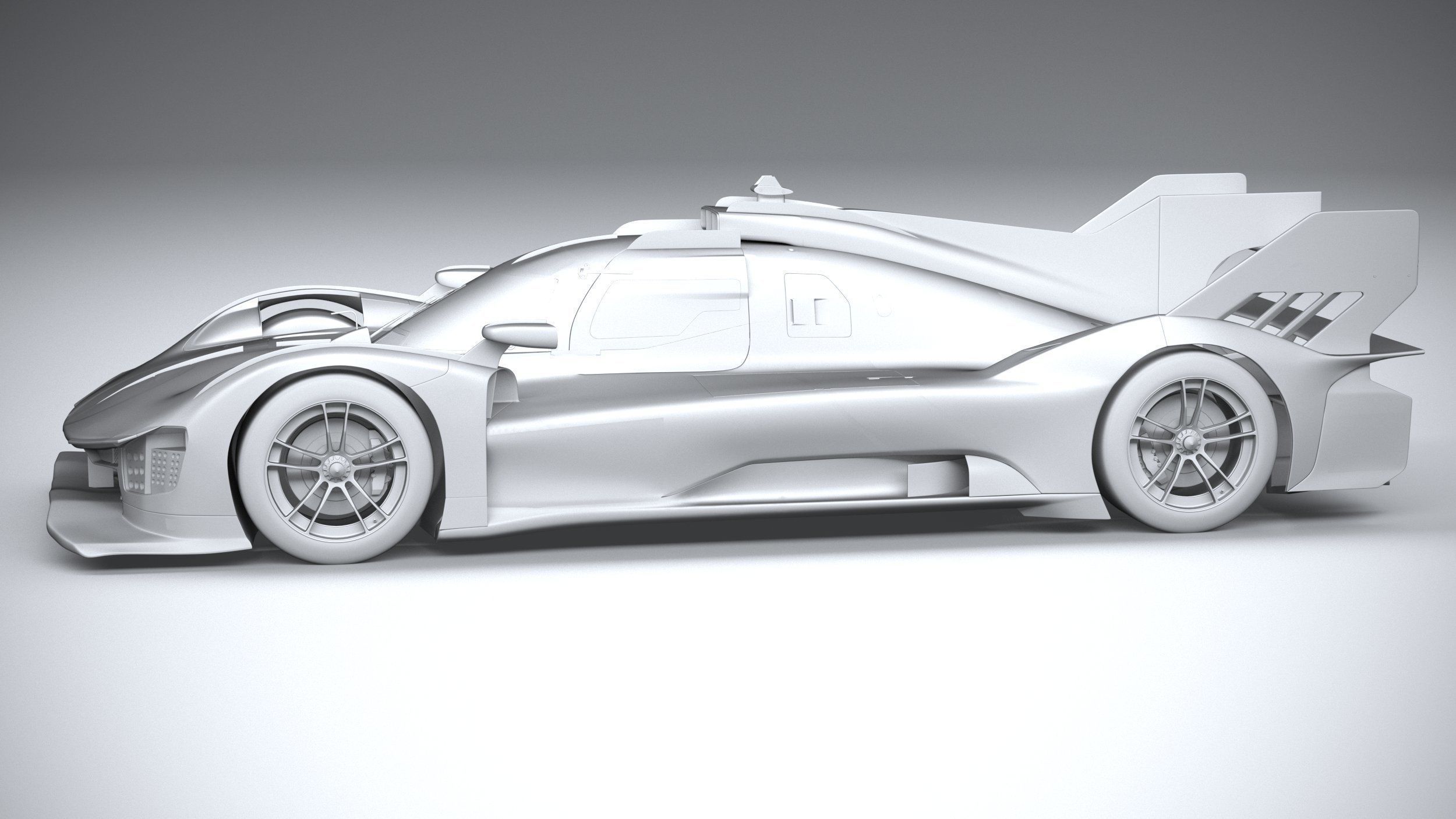 Ferrari 499P Racecar 2023 3D model | CGTrader