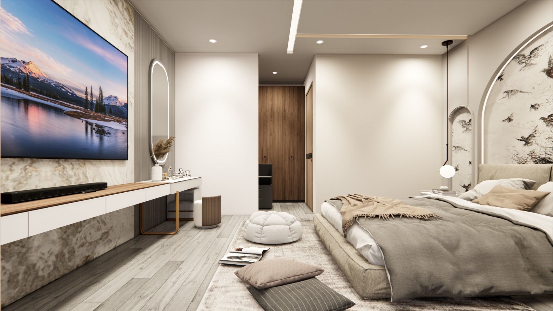 Bedroom 3D model | CGTrader