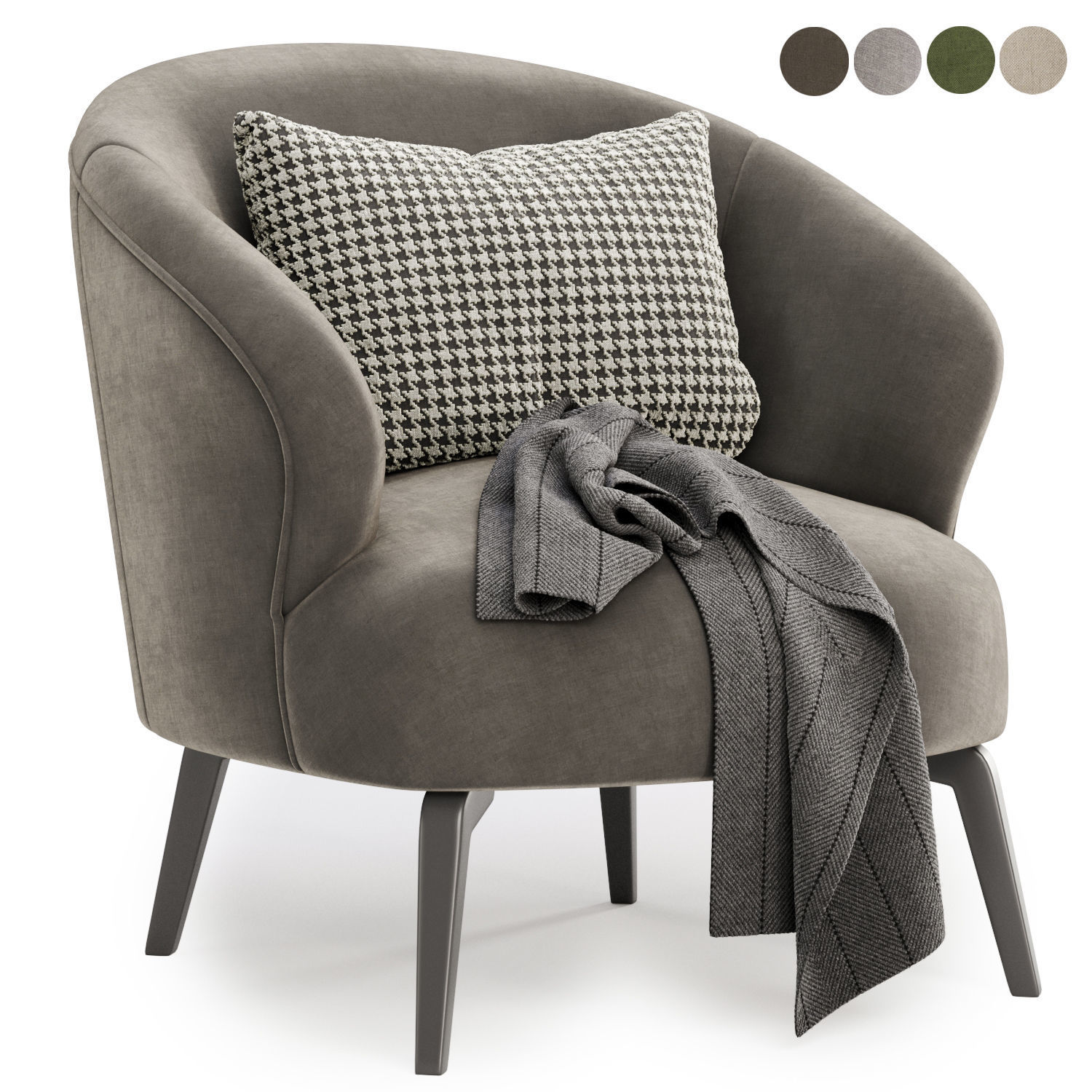 Armchair Moretti 3D model | CGTrader