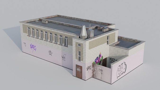 3D model Warehouse or Transformer booth VR / AR / low-poly | CGTrader