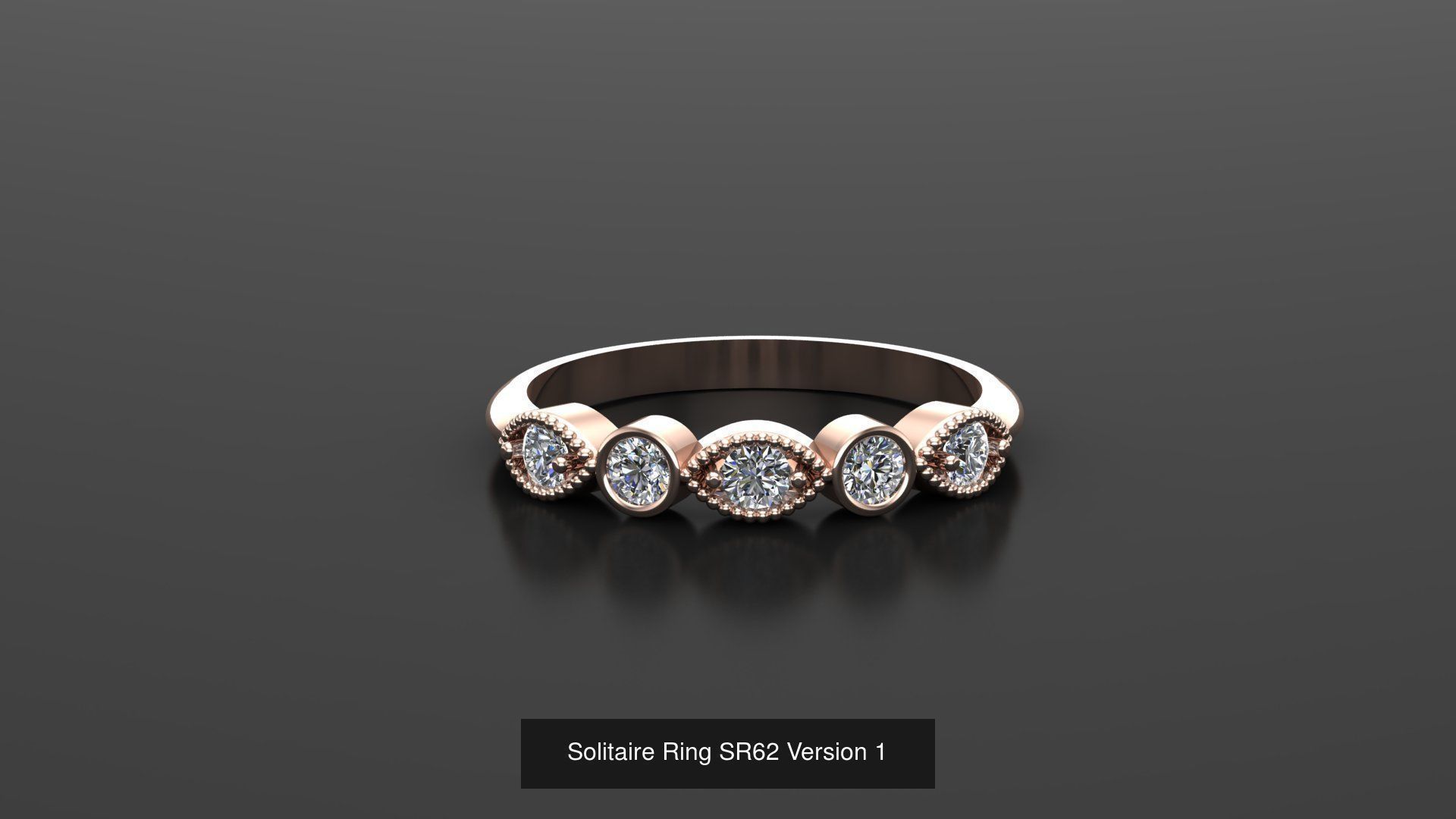 Solitaire Ring New Design Version 1 3D Model Collection | CGTrader