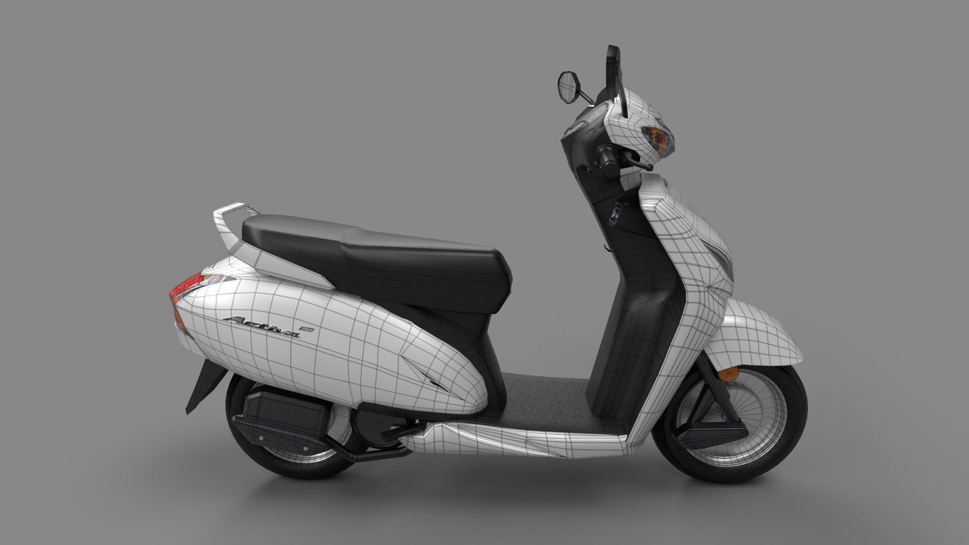 3D model Honda Activa VR / AR / low-poly | CGTrader