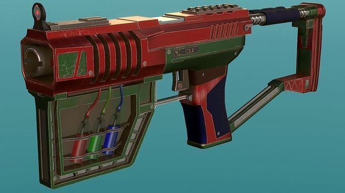 Cybergun 3D model | CGTrader
