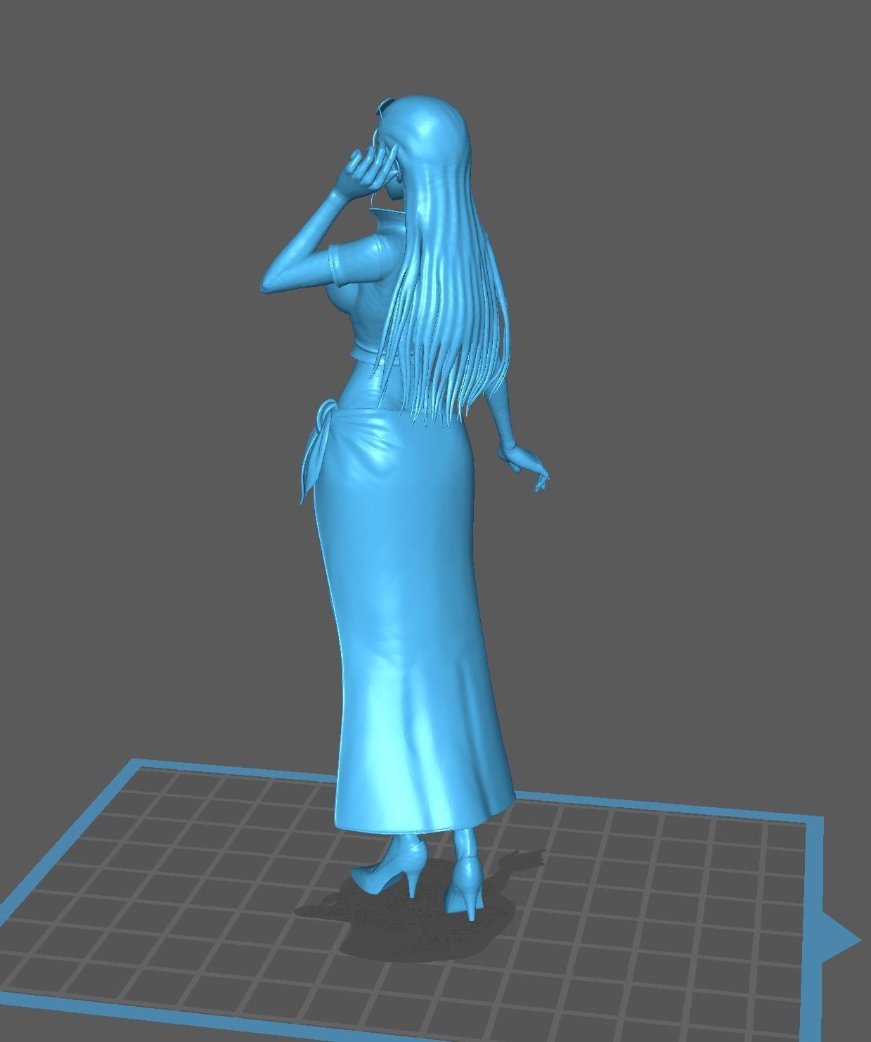 Nico Robin time skip - One Piece 3D print model 3D model 3D printable ...