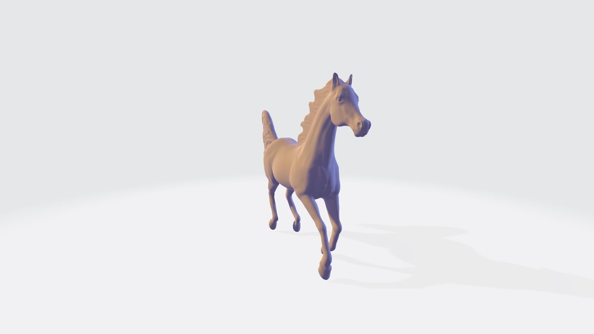 Arabian Horse Galloping Pose I Ready for 3d Print model 3D model 3D ...