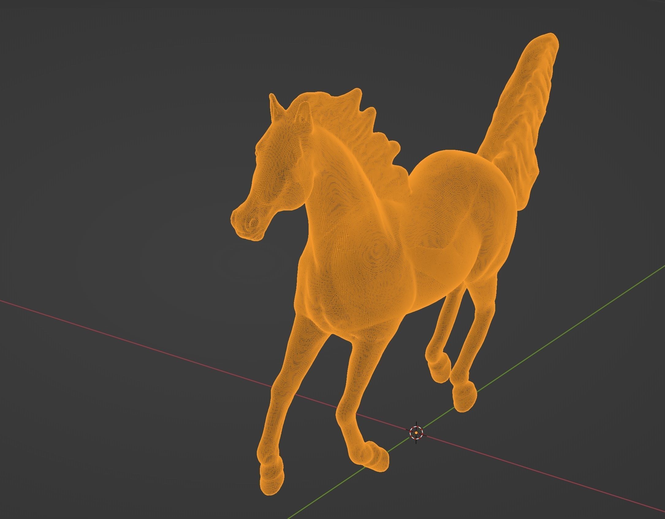 Arabian Horse Galloping Pose I Ready for 3d Print model 3D model 3D ...