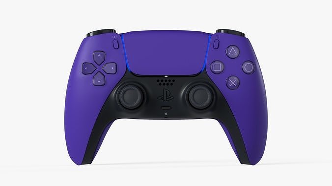 3D model Dualsense Galactic Purple VR / AR / low-poly | CGTrader