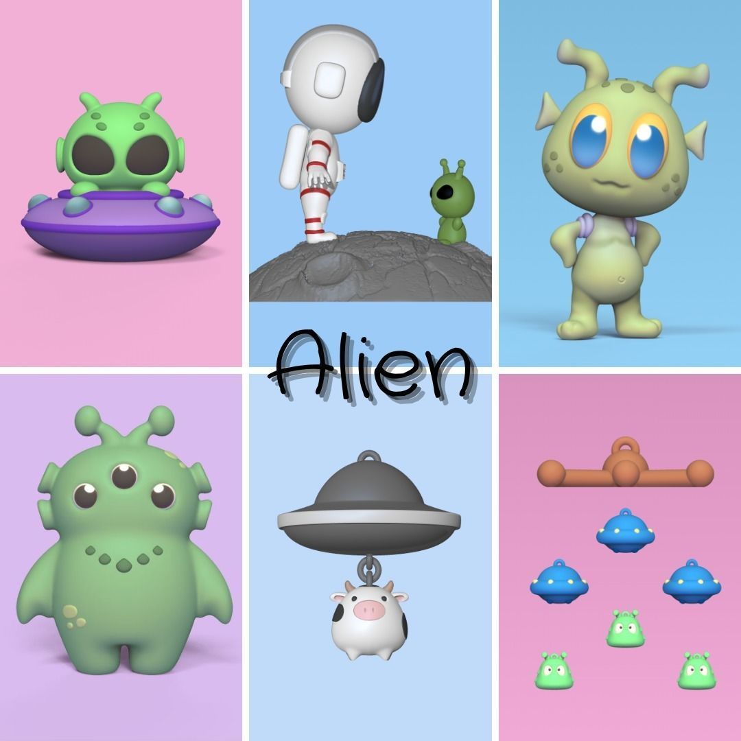 Alien Collection | CGTrader