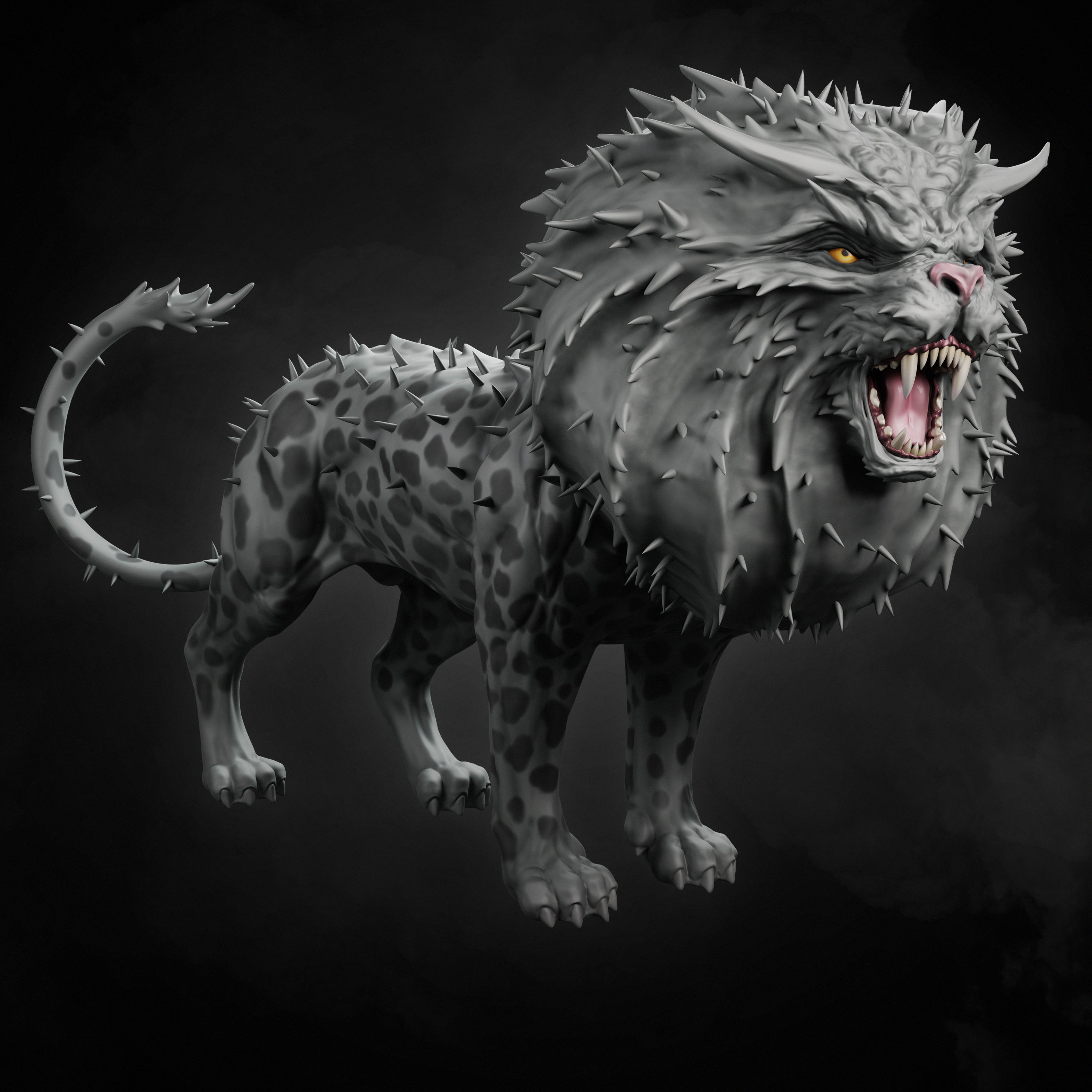 nundu harry potter fanart 3D model 3D printable | CGTrader