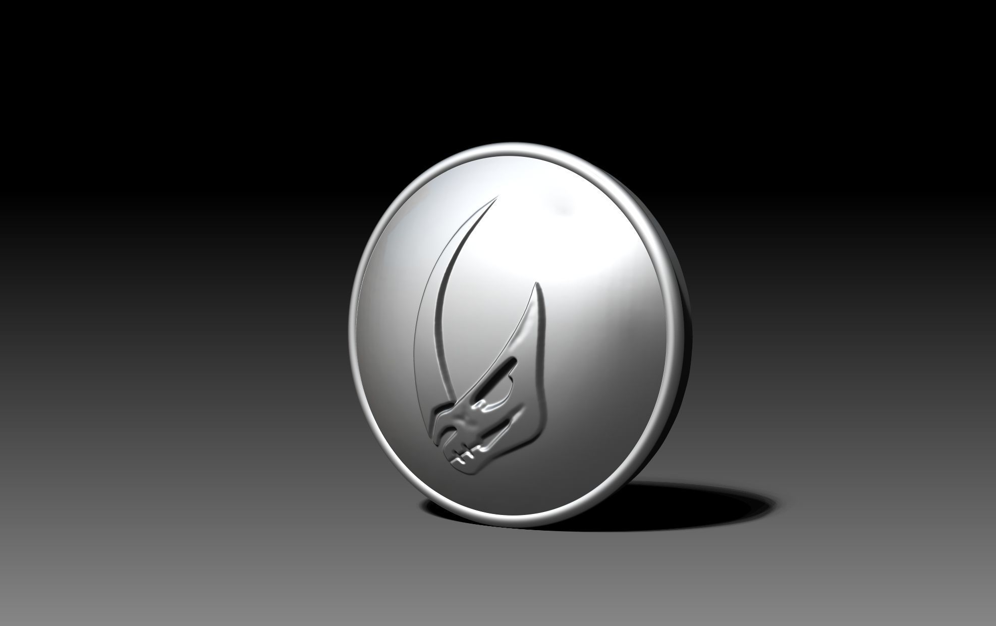 Grogu Beskar Plate of Chest Armor Baby Yoda Mandalorian 3D model 3D ...