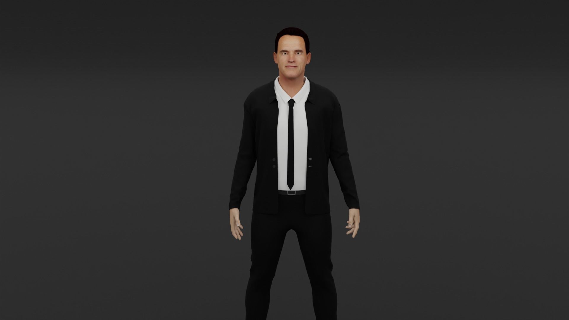 3D model Arnold Schwarzenegger VR / AR / low-poly | CGTrader
