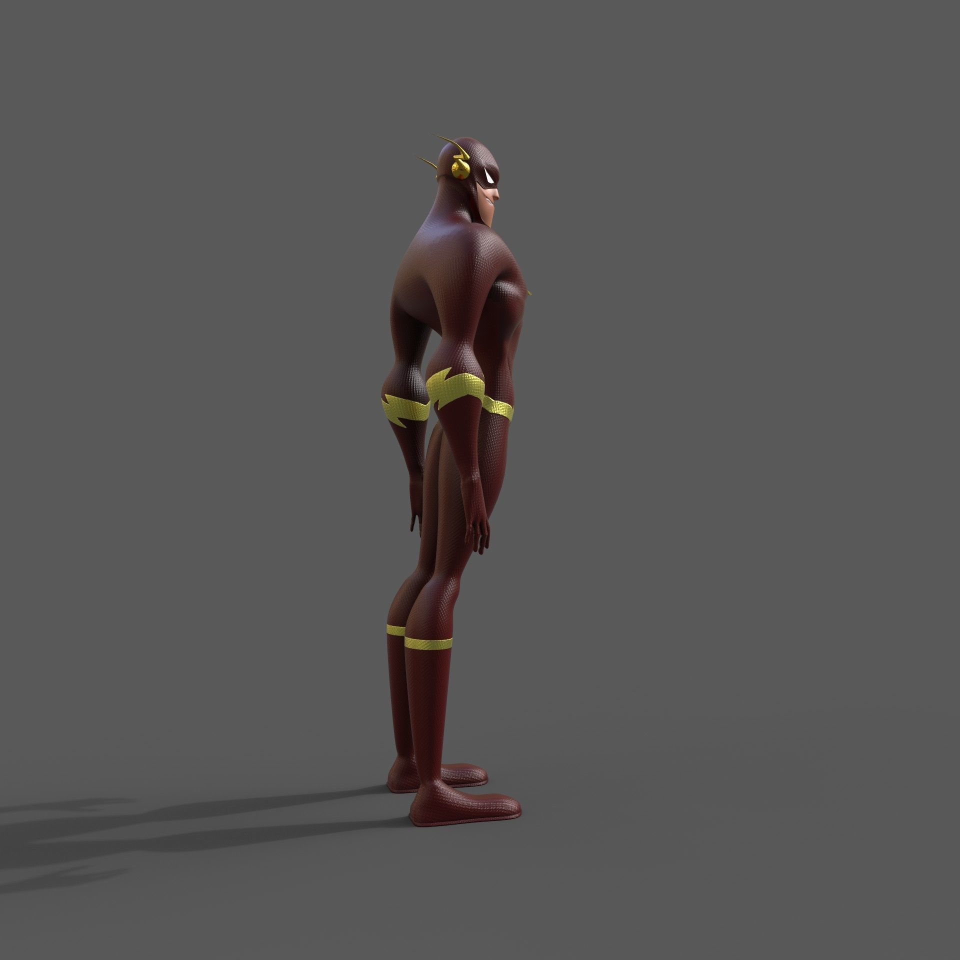 The Flash 3D model | CGTrader