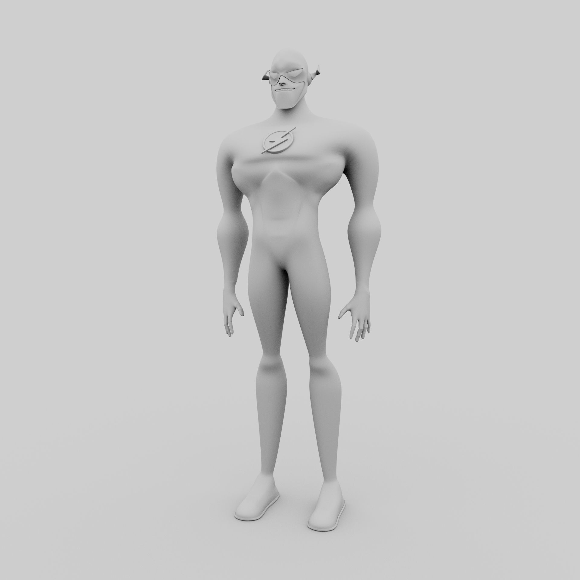 The Flash 3D model | CGTrader