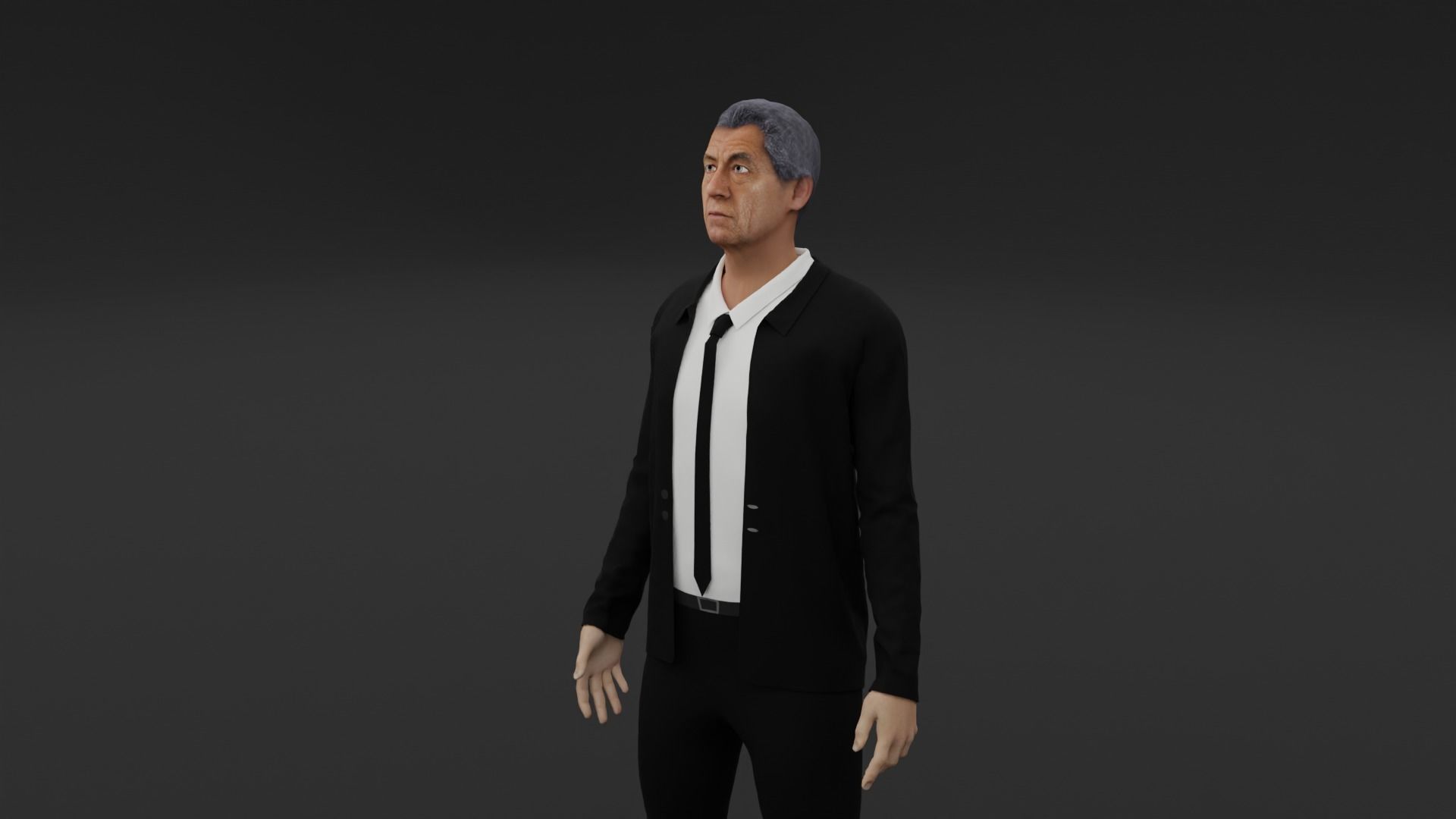 3D model Ian McKellen VR / AR / low-poly | CGTrader