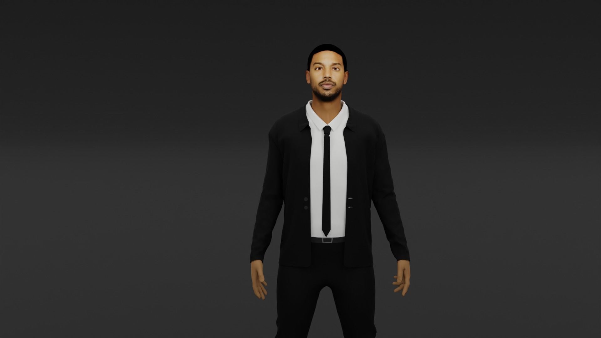 3D model Michael B Jordan VR / AR / low-poly | CGTrader