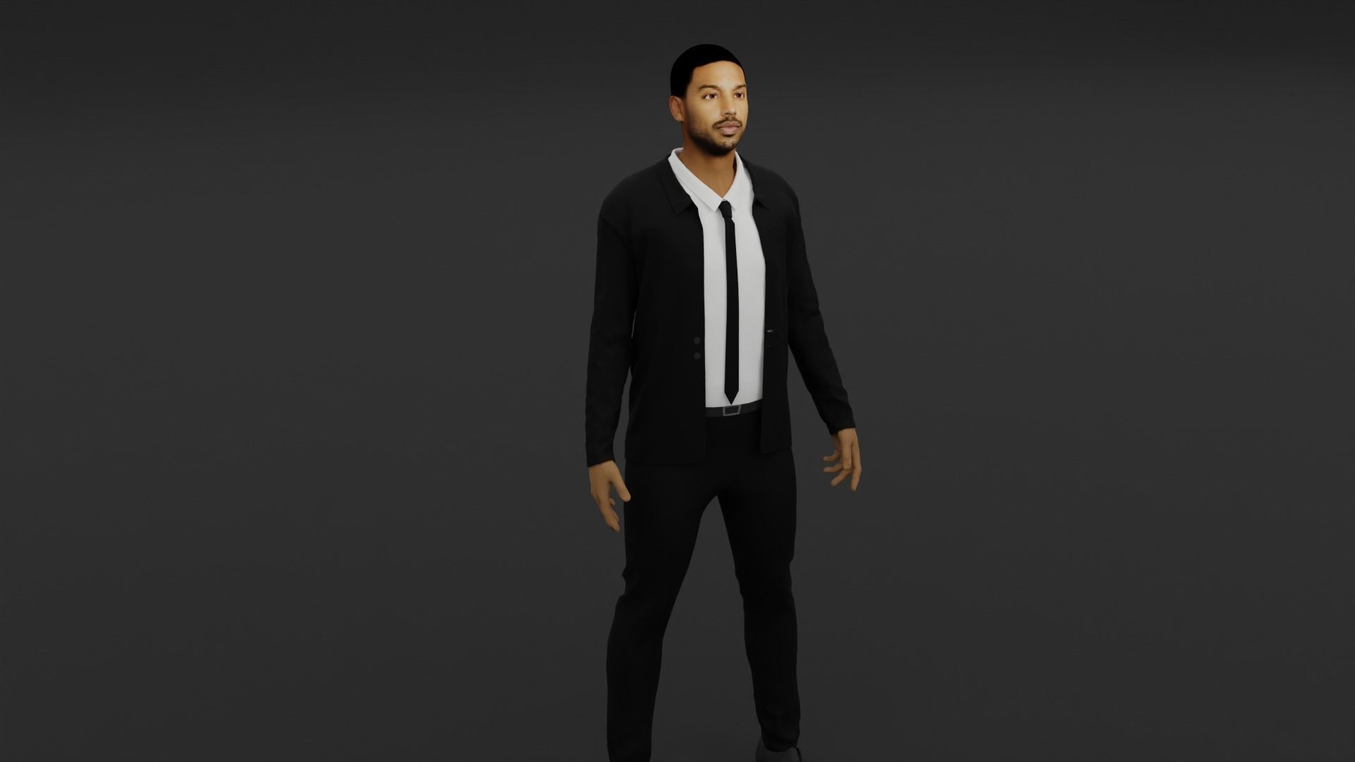 3D model Michael B Jordan VR / AR / low-poly | CGTrader